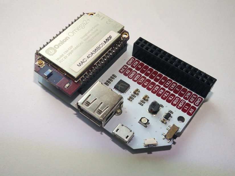 What is the Onion Omega 2+ and what can I do with it?